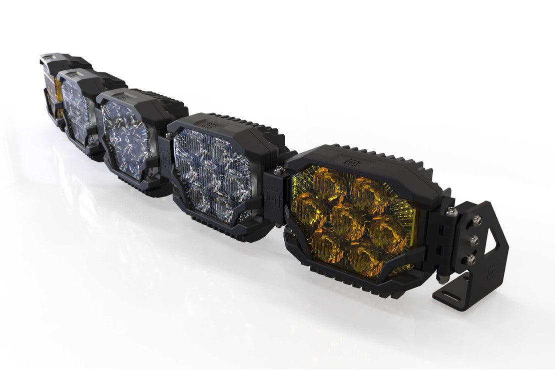 Morimoto Triple-Row BangerBar Off-Road LED Light Bar: 5 Pod / 36 ...