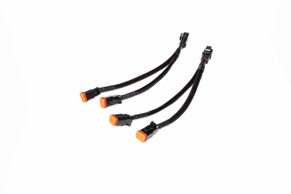 Splitters: Deutsch 2P Male to 2x Deutsch 2P Female (Pair) – Prolightz